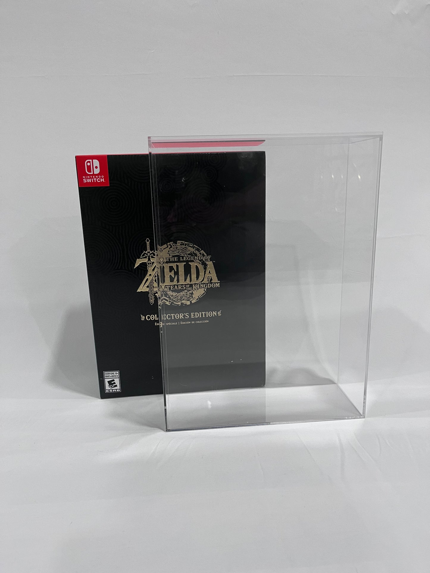 Zelda Tears of the Kingdom, Acrylic Box Protector and Display Case ...