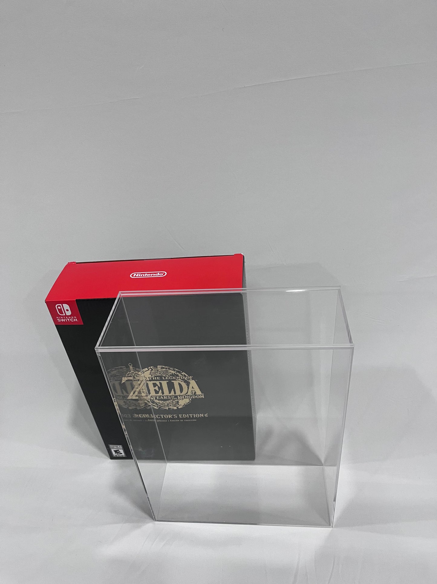 Zelda Tears of the Kingdom, Acrylic Box Protector and Display Case ...