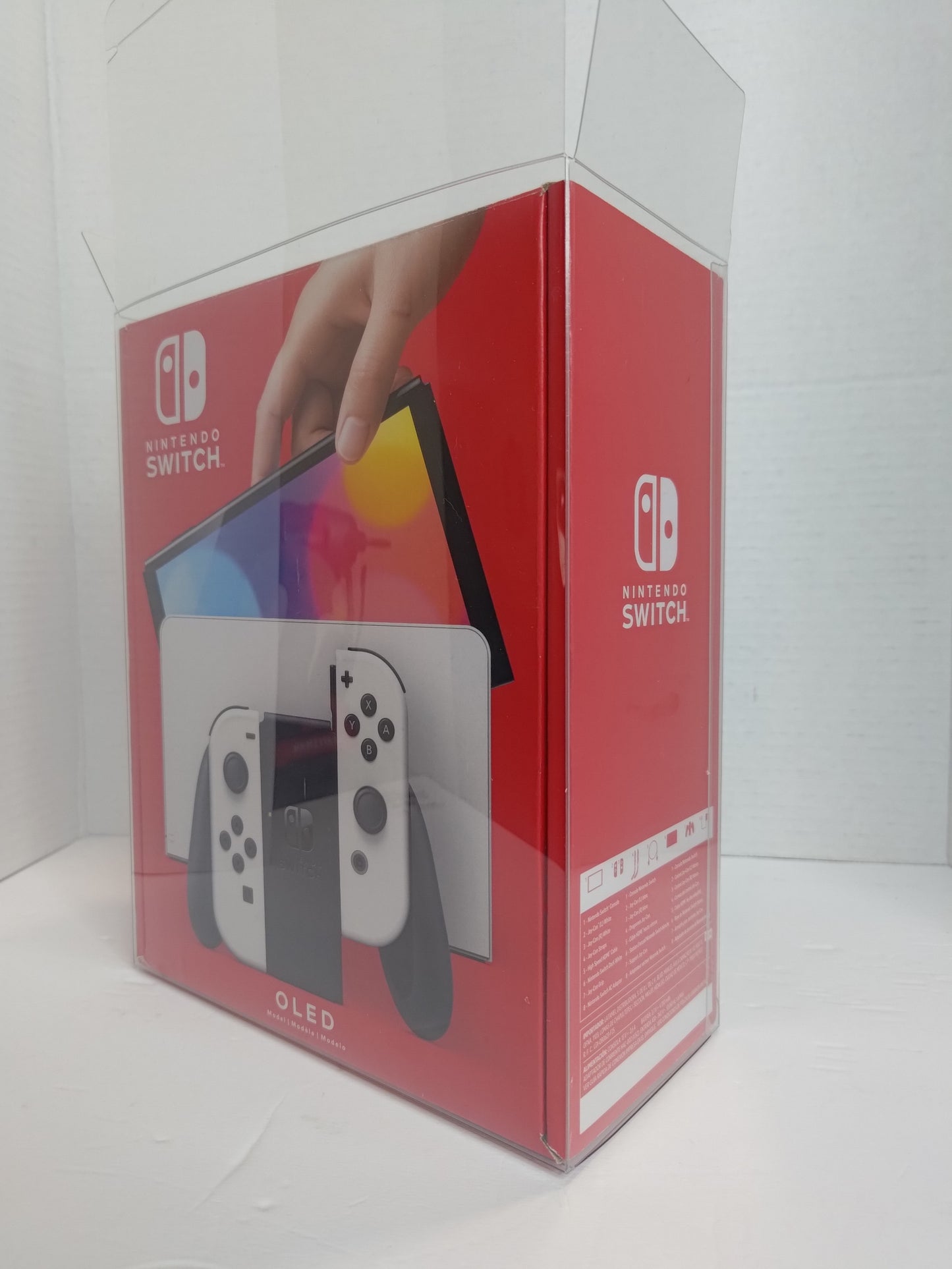 OLED Nintendo Switch Plastic Box Protector Hype Gamer Gear OLED Nintendo Switch Plastic Box Protector Hype Gamer Gear